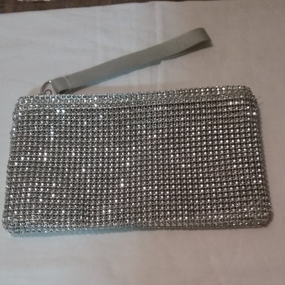 Accessories | Rhinestone Wristlet Nip | Poshmark
